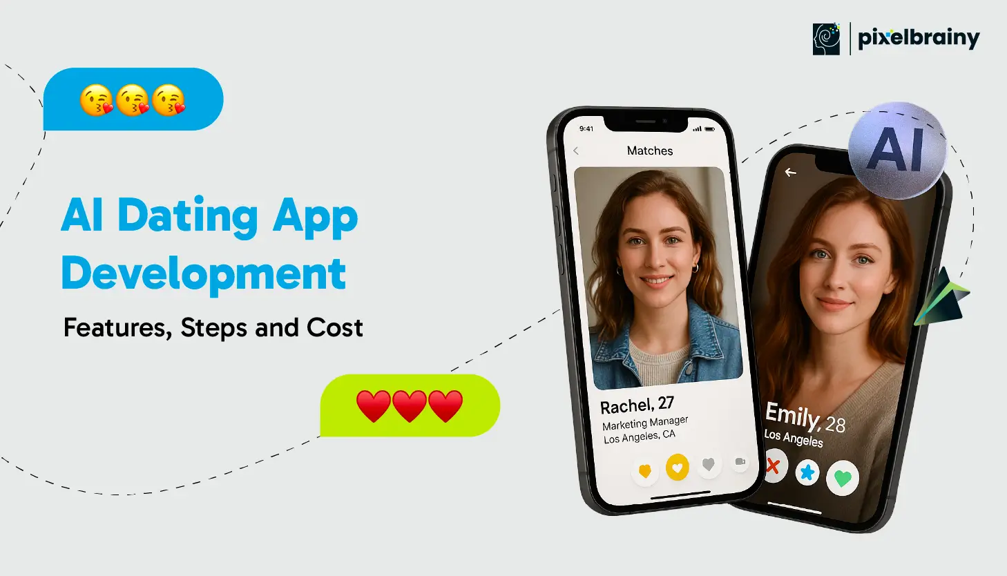 AI Dating App Development: Features, Steps and Cost